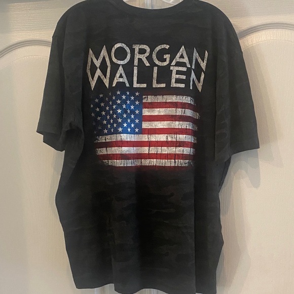 None | Shirts | Morgan Wallen American Flag Tshirt | Poshmark